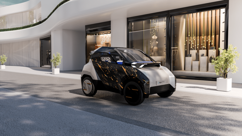 Toyota FT-Me : un quadricycle électrique innovant pour la ville
